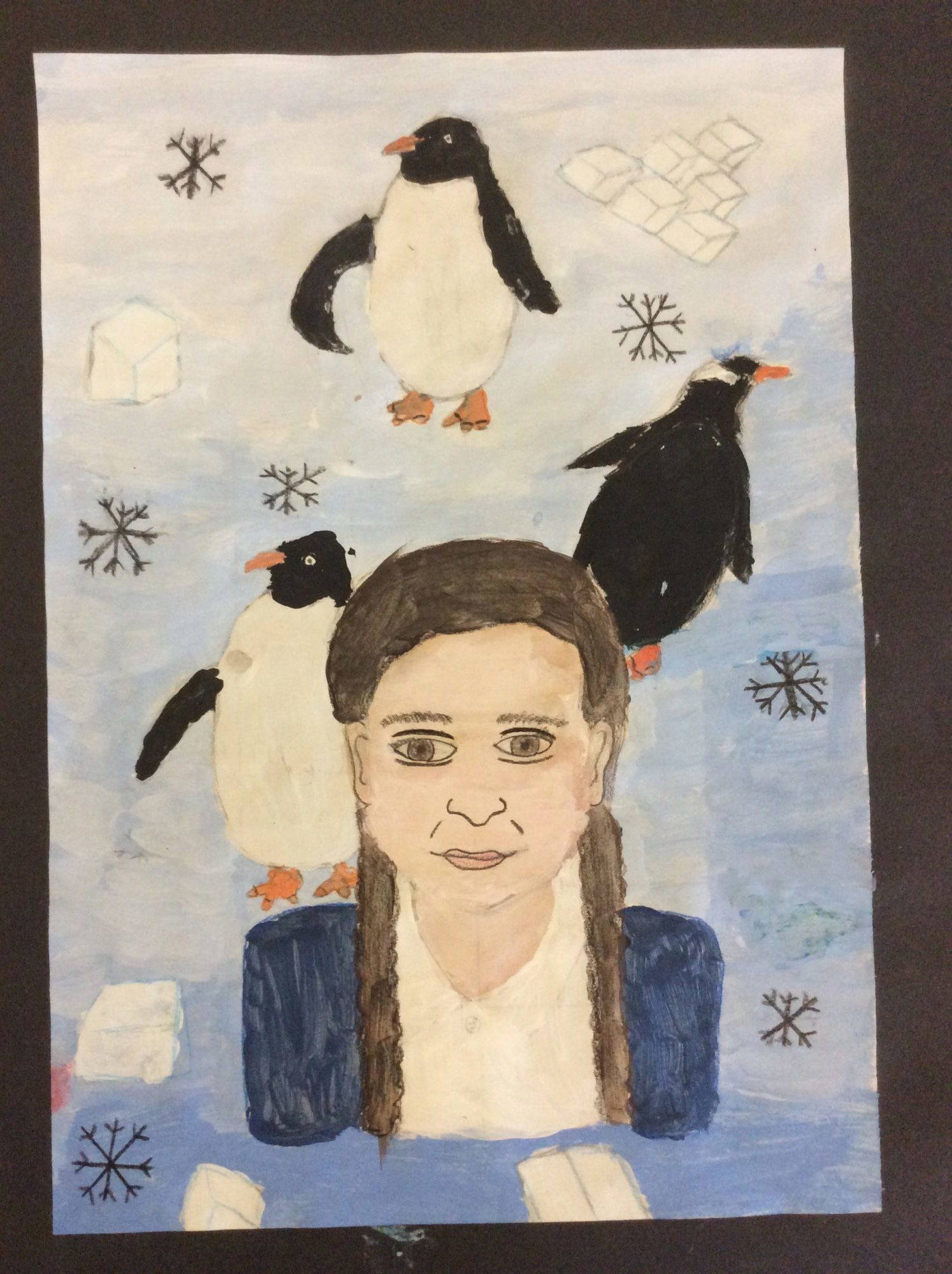 Year 6 Self-Portraits – Tiverton Academy