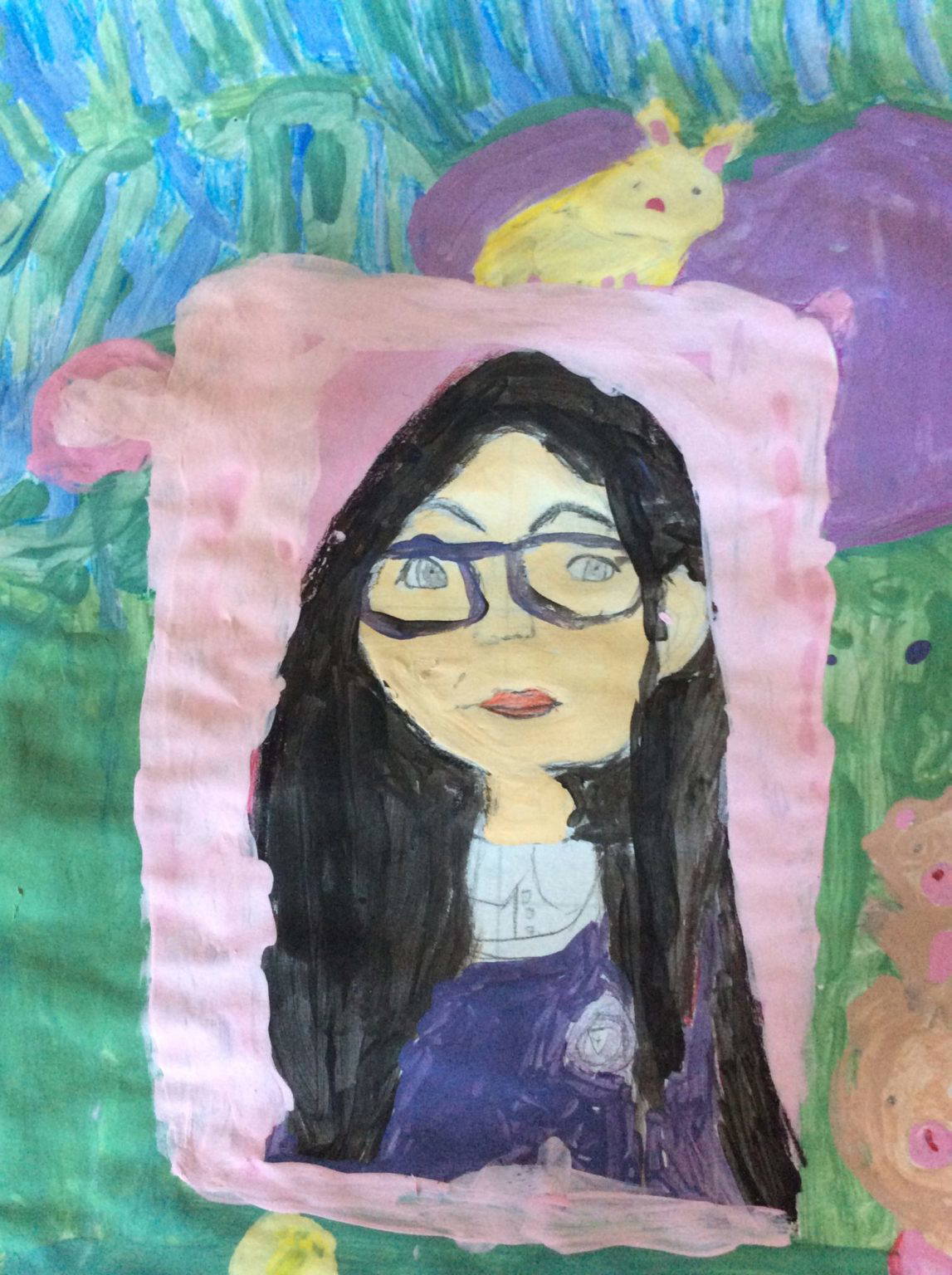 Year 6 Self-Portraits – Tiverton Academy