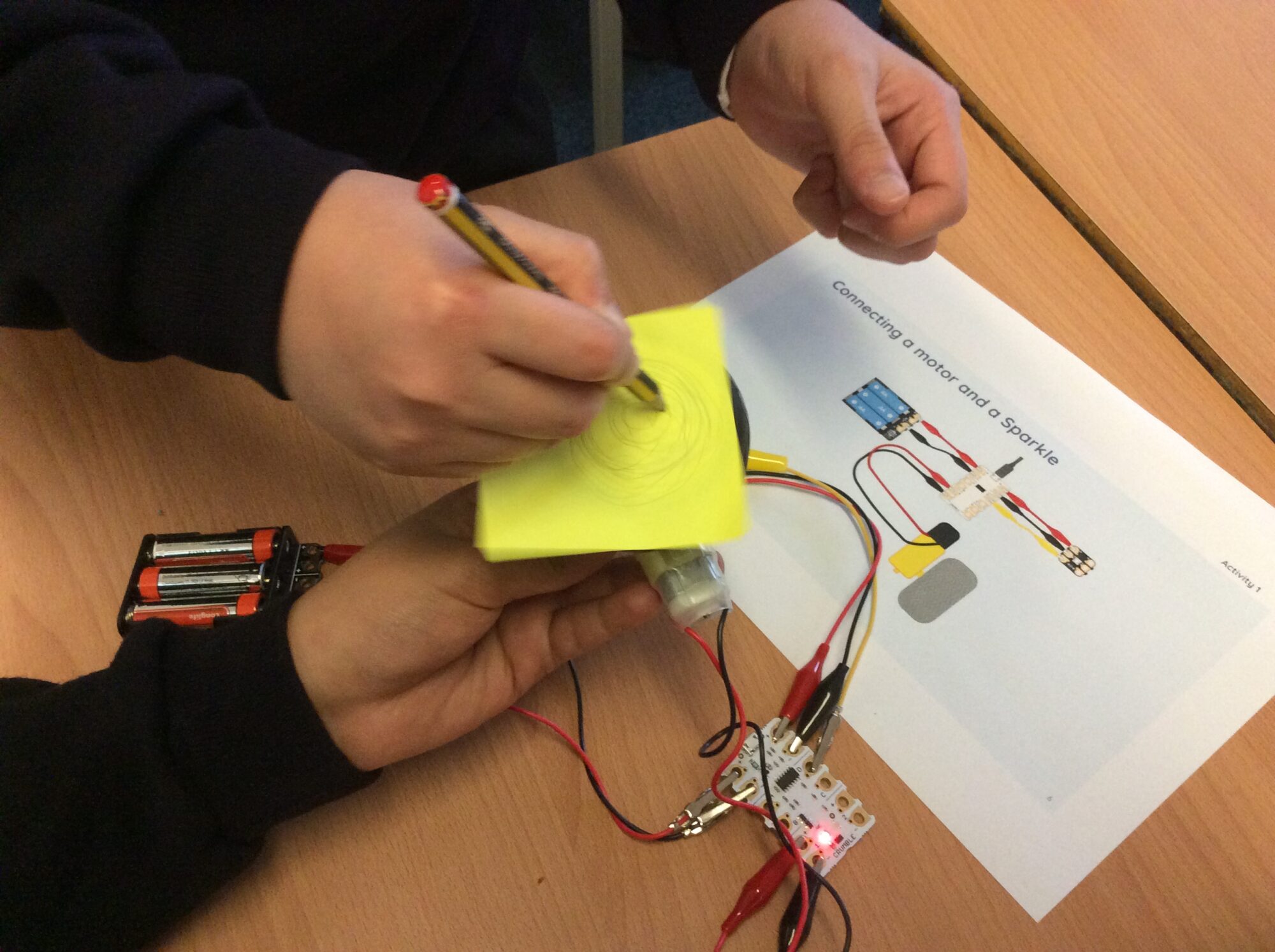 Computing with Crumble Kits in Year 5 – Tiverton Academy