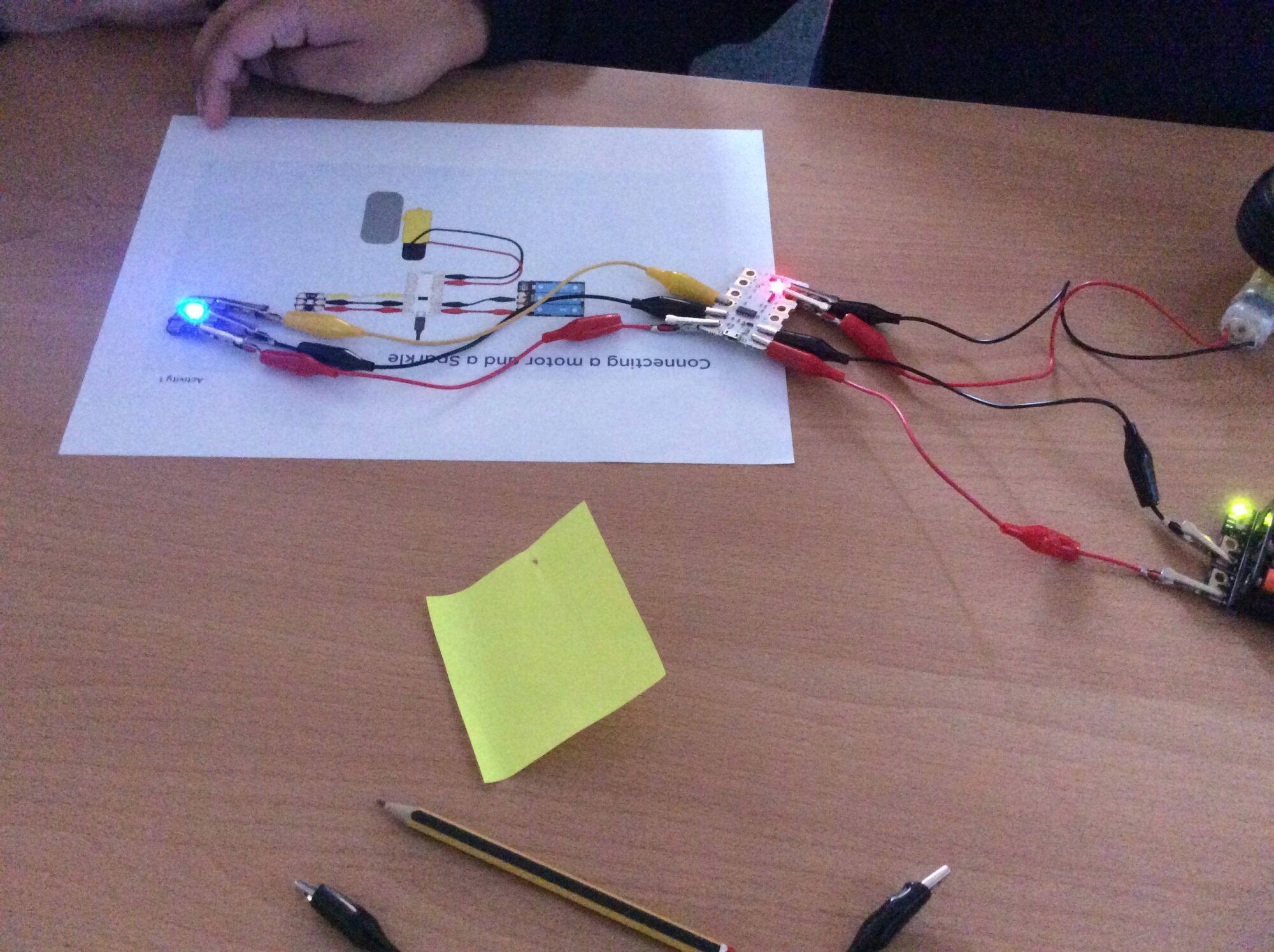 Computing with Crumble Kits in Year 5 – Tiverton Academy