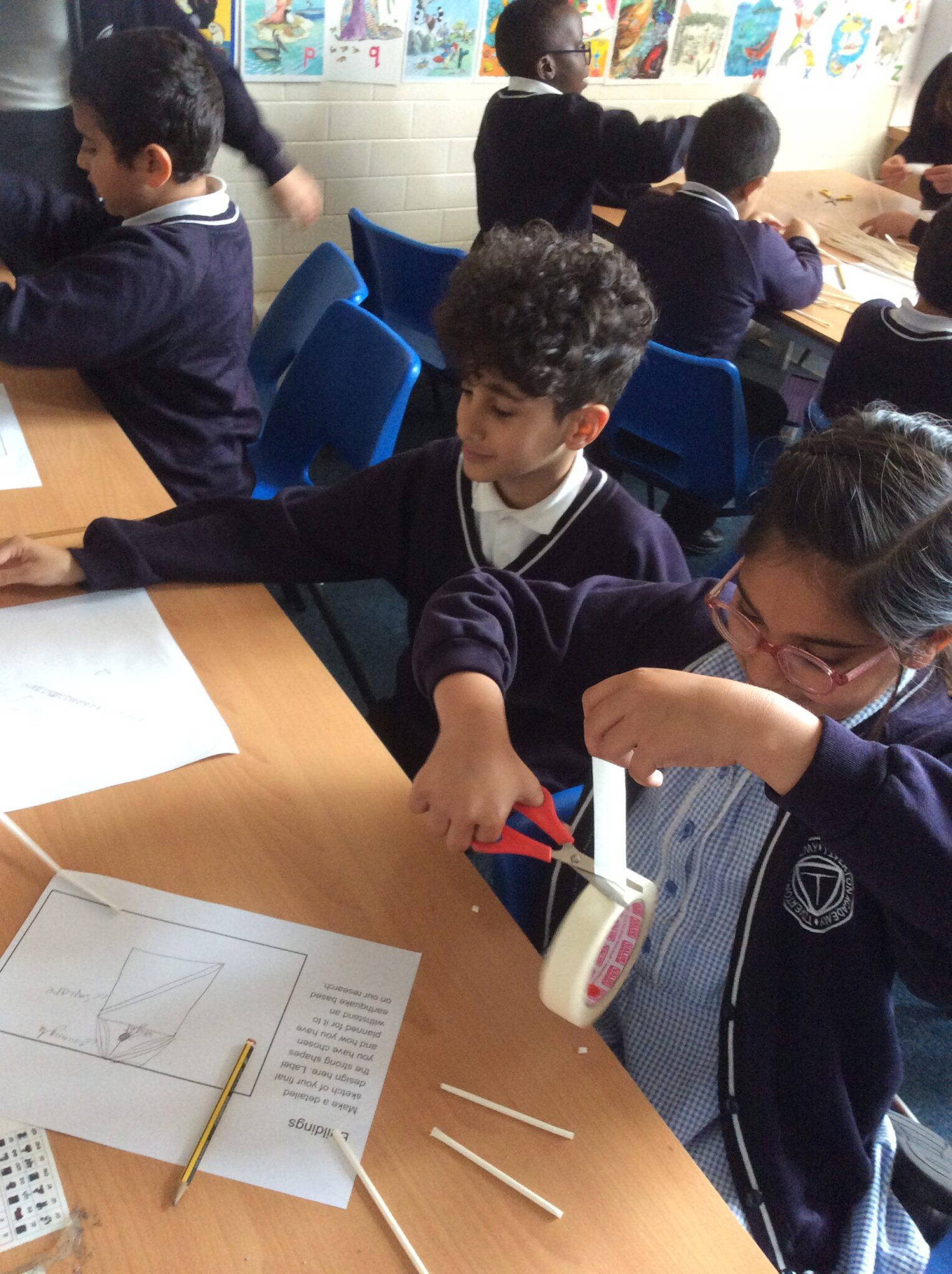 DT project: earthquake-proof structures – Tiverton Academy