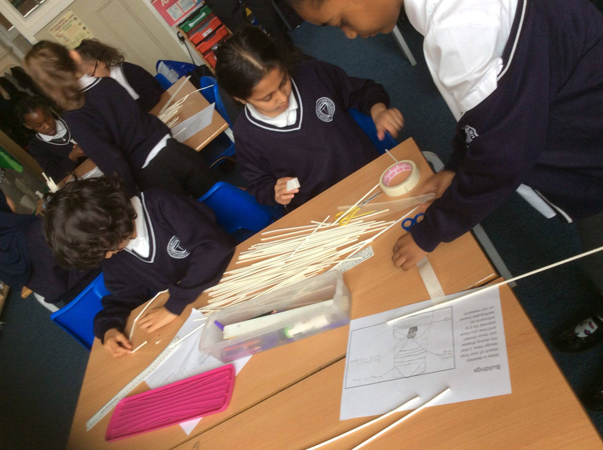 DT project: earthquake-proof structures – Tiverton Academy