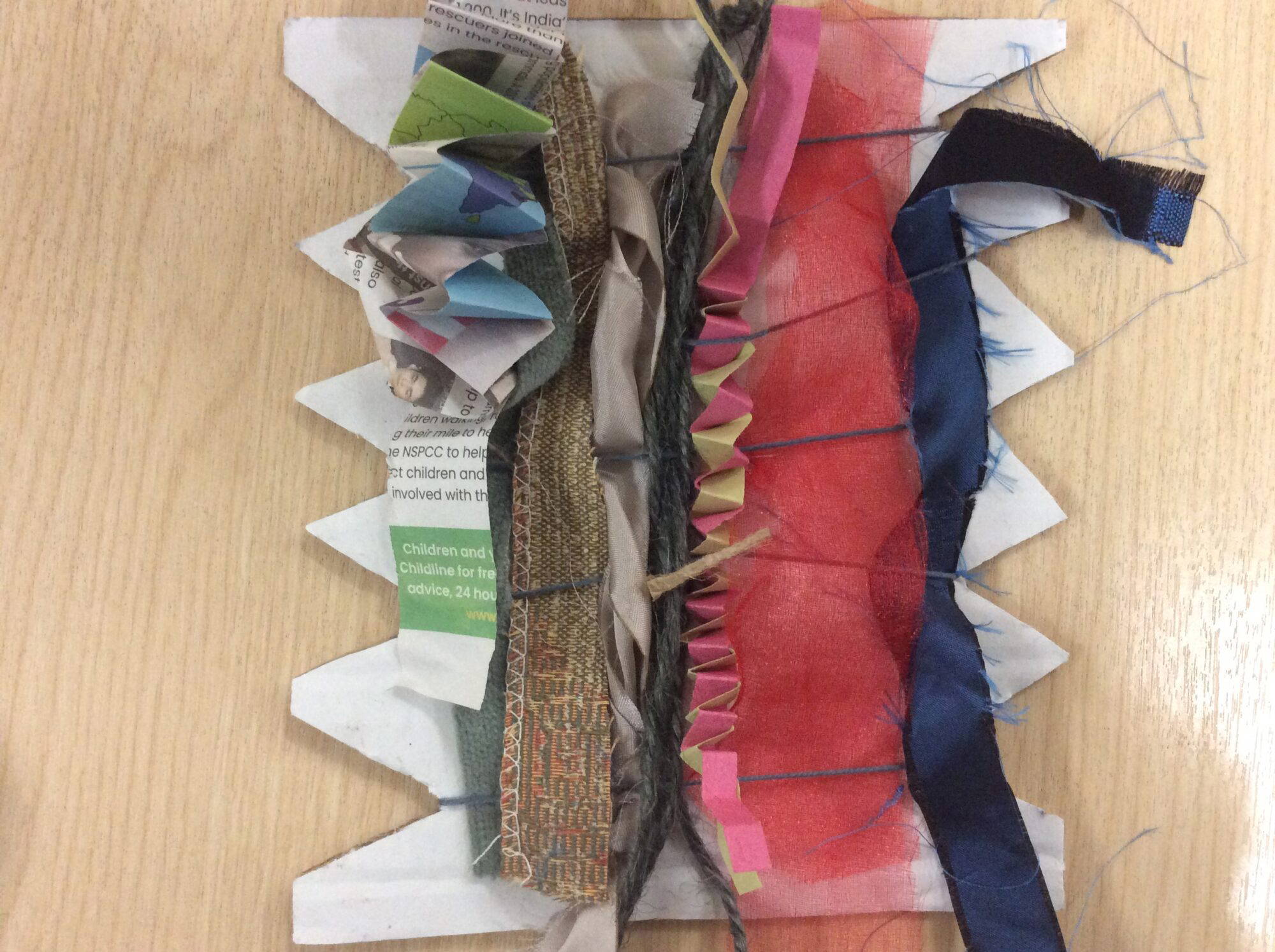 Textured weaving – Tiverton Academy
