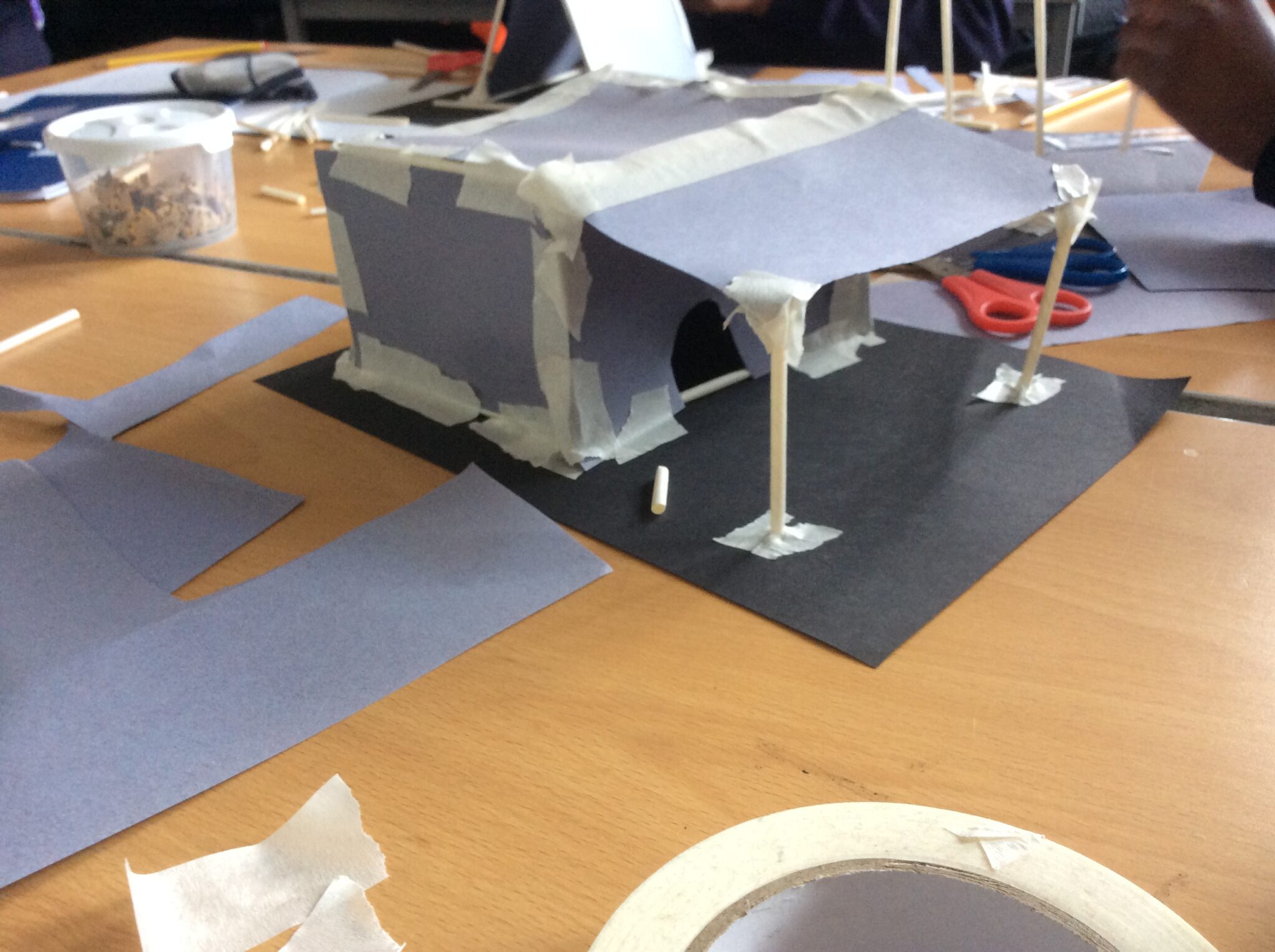 DT – refugee shelter prototypes – freestanding structures – Tiverton ...