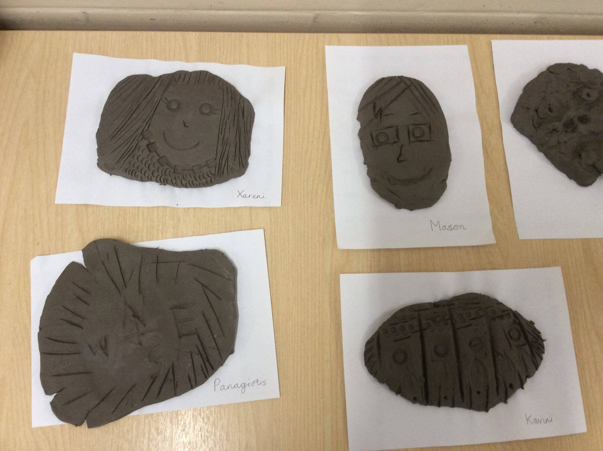 Making marks with clay – Tiverton Academy